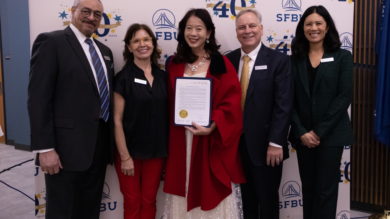 San Francisco Bay University Honors Mayor at 40th Year Anniversary ...
